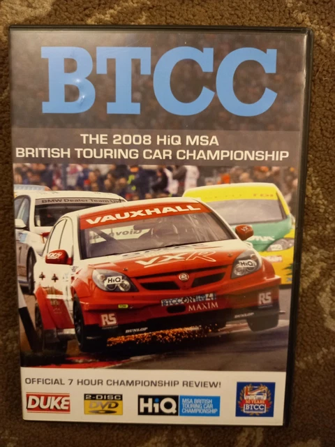 2008 HIQ Msa British Touring Car Championship Btcc Dvd EUR 23,81 ...
