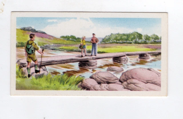 TYPES OF BRIDGE Card 1959 Clapper Bridge $4.99 - PicClick AU