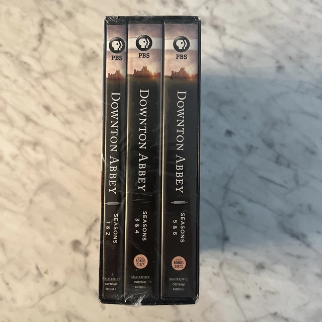DOWNTON ABBEY: THE Complete Collection (DVD, 22-Disc Set) BRAND NEW ...