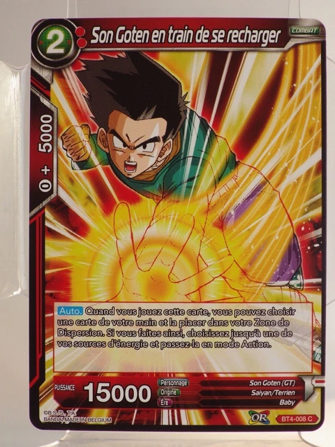CARD DBS BT4-008 C Colossal Warfare Dragon Ball Super Game French ...