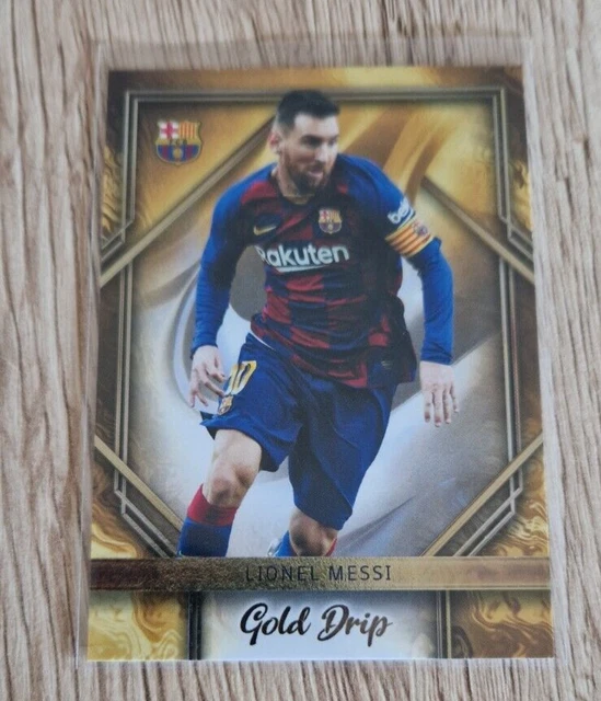 TOPPS BARCELONA TEAM Set 23-24 Lionel Messi Gold Drip EUR 1,99 ...