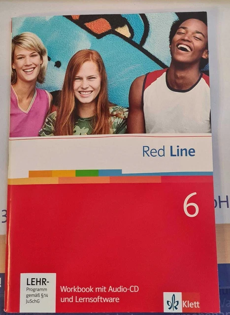 WORKBOOK MIT AUDIO CD Lernsoftware Klett 6 Red Line Klett Realschule Kl. 10 NEU EUR 1,00 ...