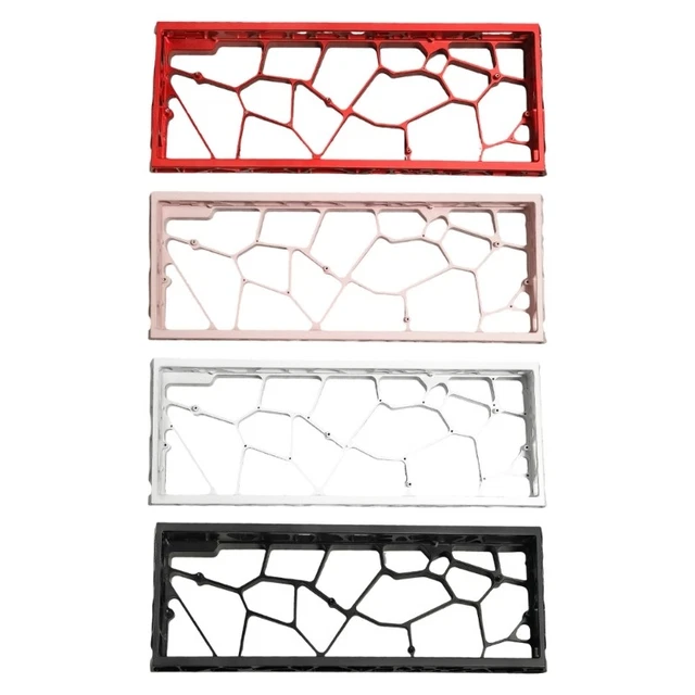 ALUMINUM ALLOY CONSTRUCTION Keyboard Case Skeleton Style Portable ...