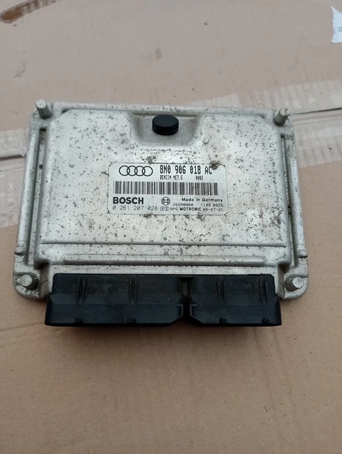 AUDI TT MK1 Quattro 1.8T Petrol Engine Contorl Module Ecu 8N0906018Ac ...