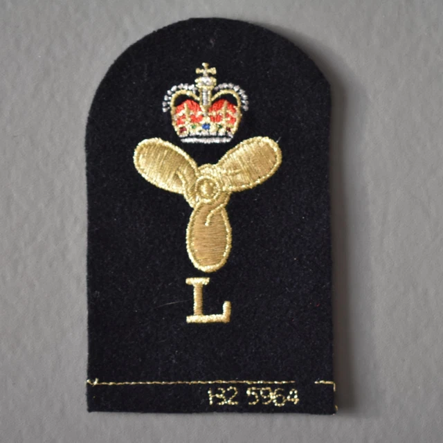 ROYAL NAVY ENG. Branch, Chief Petty Officer Electrical 2000 era Small ...