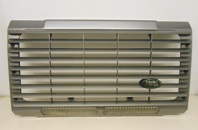 LAND ROVER DEFENDER 90 110 Puma Tdci Td5 XS Front Air Con Grille Silver ...
