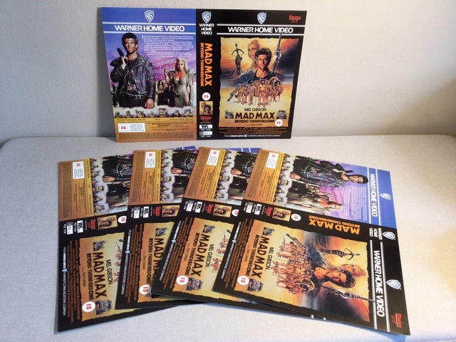 MAD MAX BEYOND Thunderdome BIG BOX VHS Video Retro Cover £9.99 ...