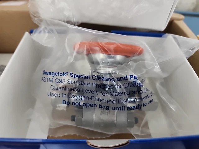 NEW SWAGELOK SS-62TS4-JK 60-SC11 Monel Series Ball Valve 1/4 in Tube £ ...