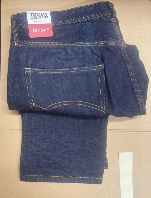 TOMMY HILFIGER STRAIGHT Slim SLATER Original jeans denim 38W 34L £59.00 ...