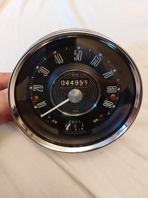 CLASSIC MINI MK1 Speedometer,Austin Morris 90MPH , 1960s SN4417/00 1376 ...