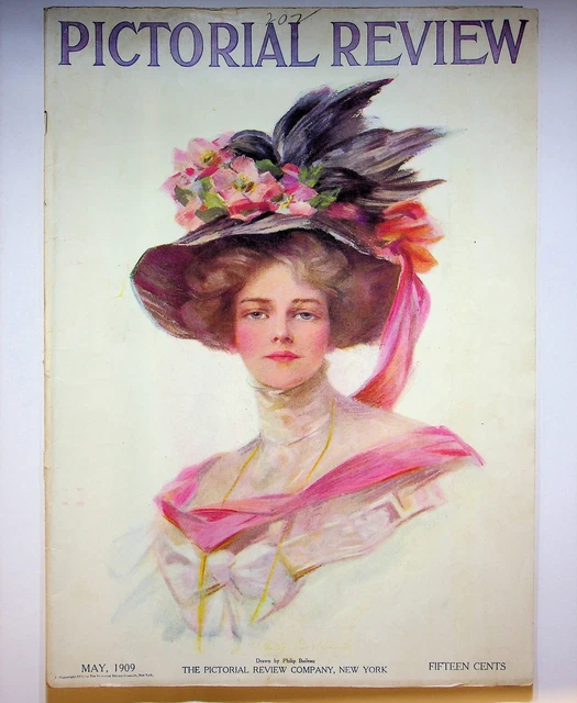 PICTORIAL REVIEW MAGAZINE Vol. 10 #8 VG 1909 £14.35 - PicClick UK