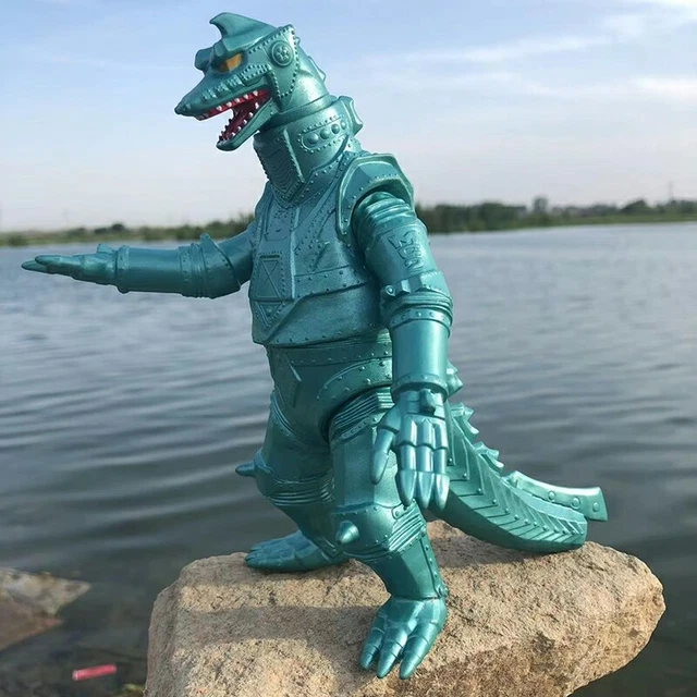MECHAGODZILLA 1975 KING Godzilla Machine Dragon Monster Metallic Green ...