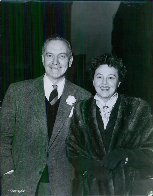 1956 ACTOR FREDERIC March The Bridges At Toko-Ri Florence Eldridge 7X9 ...