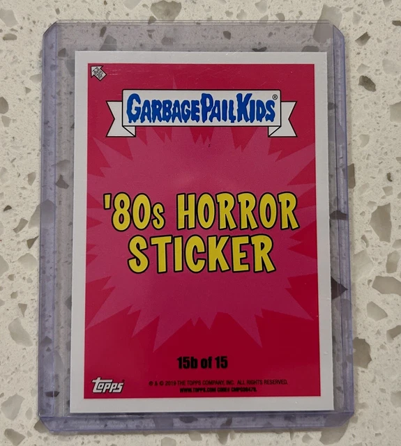 GARBAGE PAIL KIDS Bobby Count 15b GPK Topps 2019 Revenge of Oh Horreur ...
