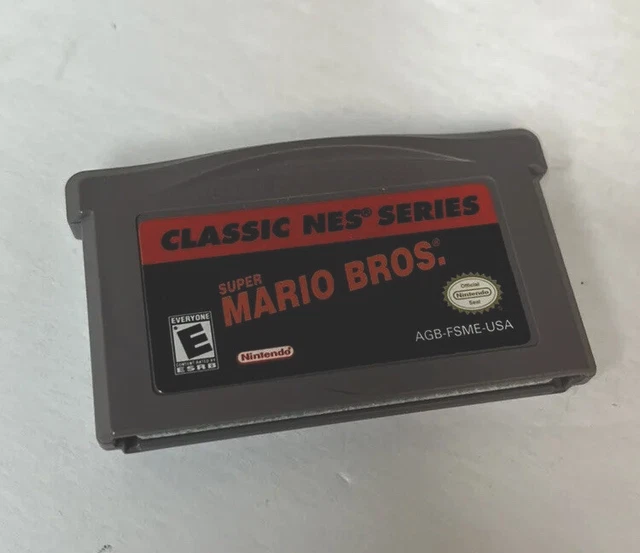 SUPER MARIO BROS. Classic NES Series (Nintendo Game Boy Advance, 2004 ...