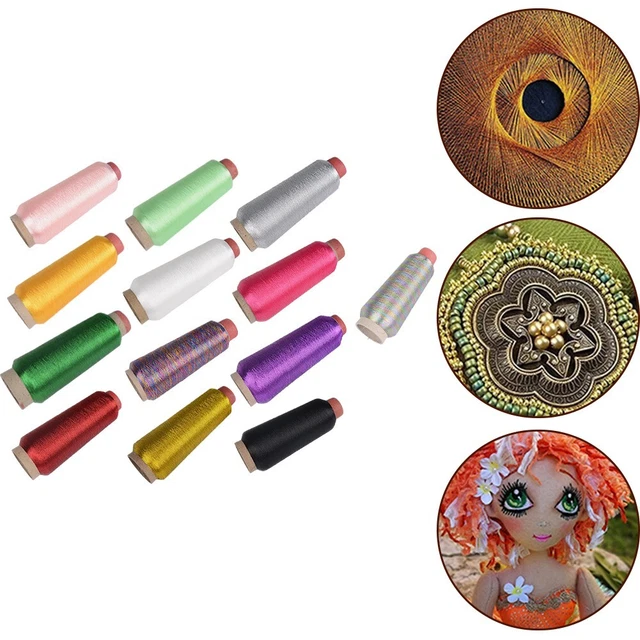 FIL À COUDRE magnifiquement coloré pour broderie tricot et projets de ...