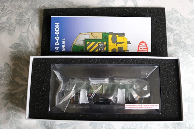 HELJAN 1412 CLASS 14 D9505 BR Green w/Wasp Stripes DCC Ready OO - TEST ...