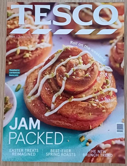 TESCO EASTER FOOD Magazine April 2025 - NEW & UNUSED £3.83 - PicClick UK
