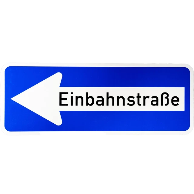 STVO VERKEHRSSCHILD 220-10 " Einbahnstraße links-weisend ...