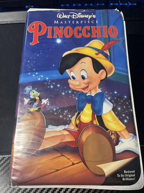 WALT DISNEY'S PINOCCHIO Masterpiece Version (VHS, 1993) £4.69 - PicClick UK