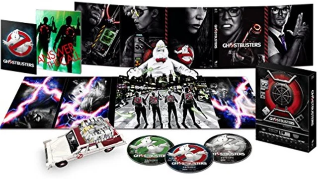 GHOSTBUSTERS BLU-RAY PREMIUM proton pack package Limited [blu-ray] JP F ...
