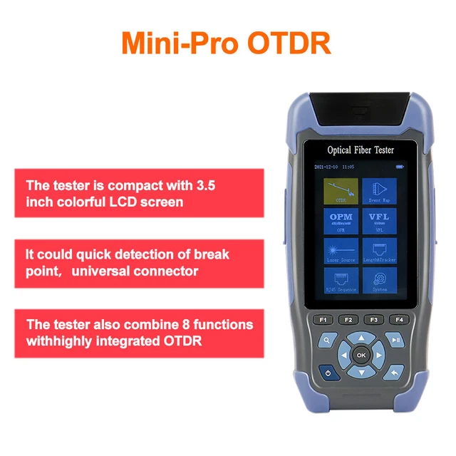 CONSTRUCCIÓN DE RED de acceso FCST080620-E OTDRs 1310/1550nm Pro SM OTDR Fr FTTX EUR 291,27 ...