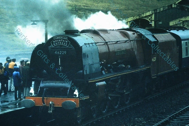 RAILWAY SLIDE TRAIN Slide 35mm Locomotive No 46229 (BP 7c) £3.00 ...