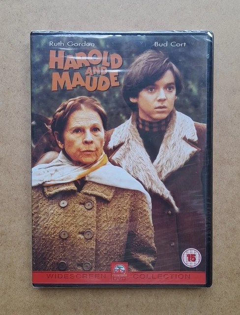 HAROLD AND MAUDE DVD - Ruth Gordon, Bud Cort 1971 Comedy Romance Drama ...