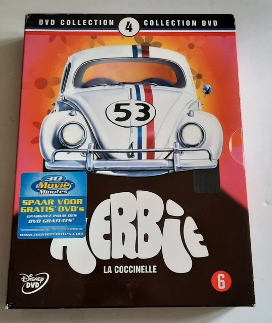 HERBIE DVD SET. 4 disc collection. The love bug. Herbie goes bananas ...