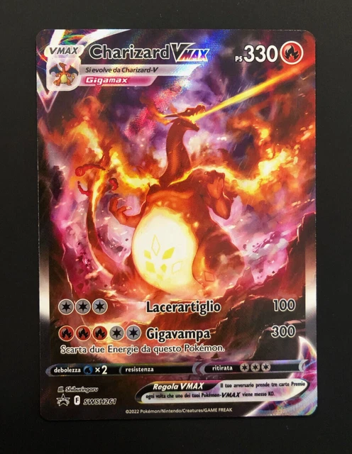 CHARIZARD VMAX ALTERNATIVE SWSH261 Promo Ultra Premium Charizard ITA ...