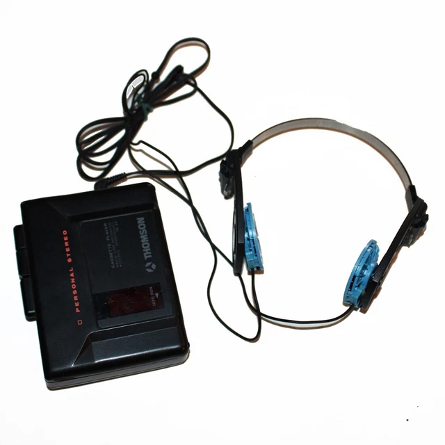 WALKMAN THOMSON TK 23 vintage avec casque Porta Pro Koss EUR 49,00 ...