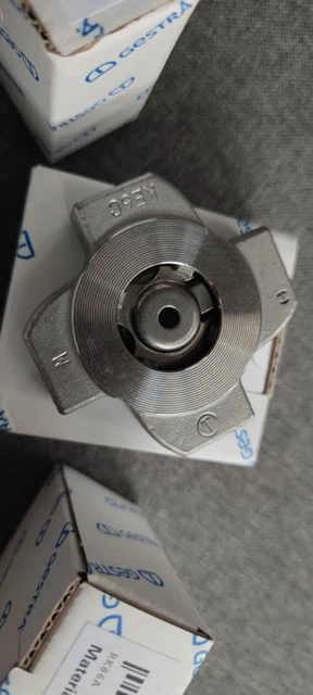 DISCO-RÜCKSCHLAGVENTIL, GESTRA RK 86A DN 15 HD NEU original verpackt ...