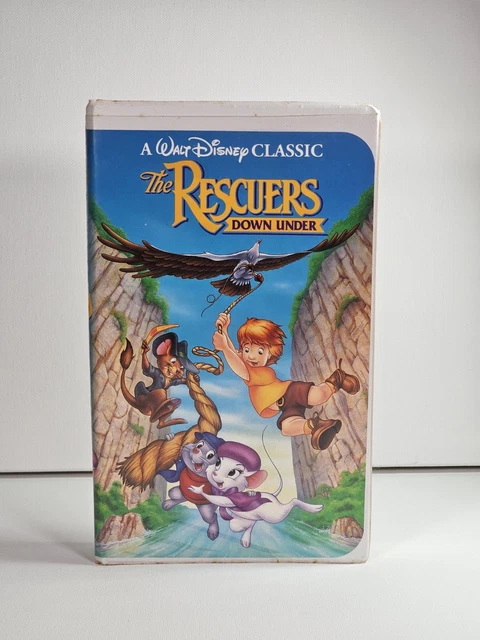 THE RESCUERS DOWN Under (VHS, 1991) £2.70 - PicClick UK