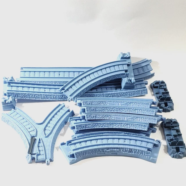 THOMAS AND FRIENDS TrackMaster Risky Rails Bridge Drop Set Mattel 2012 ...