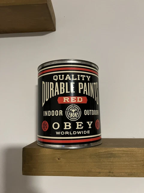 OBEY GIANT PROP Paint Can Shepard Fairey Skate £158.21 - PicClick UK