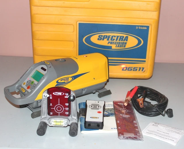 SPECTRA PRECISION TRIMBLE Dg511 Construction Pipe Laser Topcon Leica ...