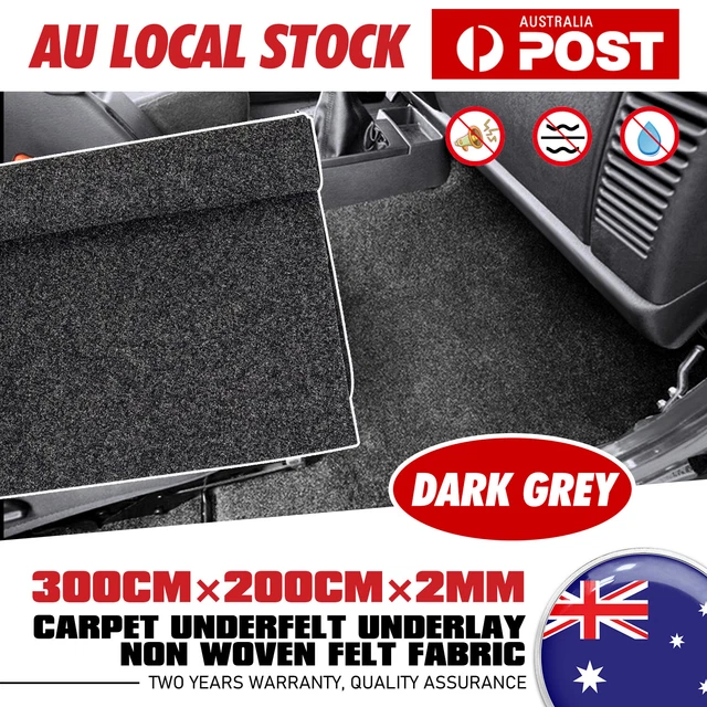 3M×2M NON WOVEN Fabric Auto Trunk Liner Marine Carpet Felt Underfelt ...