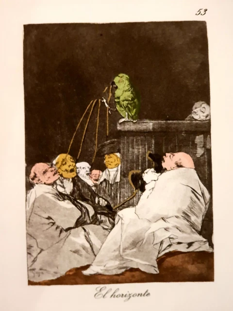 DALI*GRAVURE*ORIGINALE*GOYA*SIGNEE*ART*MUSEUM*VINTAGE*EL HORIZONTE*N°53 ...