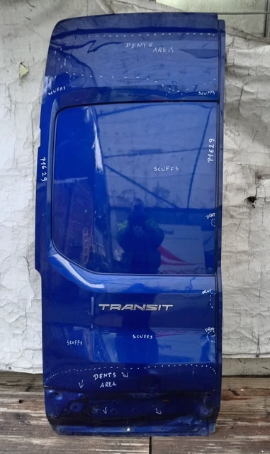 FORD TRANSIT XLWB High Roof 2013-22 Rear Door Panel Left Passenfer Side ...
