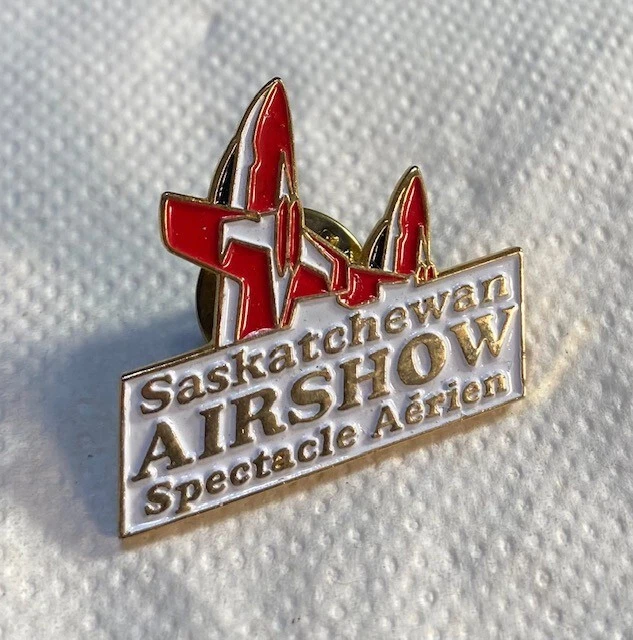 SASKATCHEWAN AIR SHOW SNOWBIRDS Spectacle Aerien Lapel Pin Badge $16.00 ...