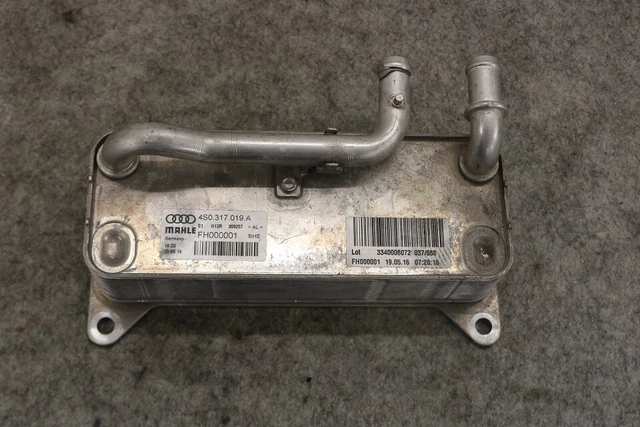 GENUINE AUDI R8 4S transmission oil cooler 4S0317019A oil cooler ...