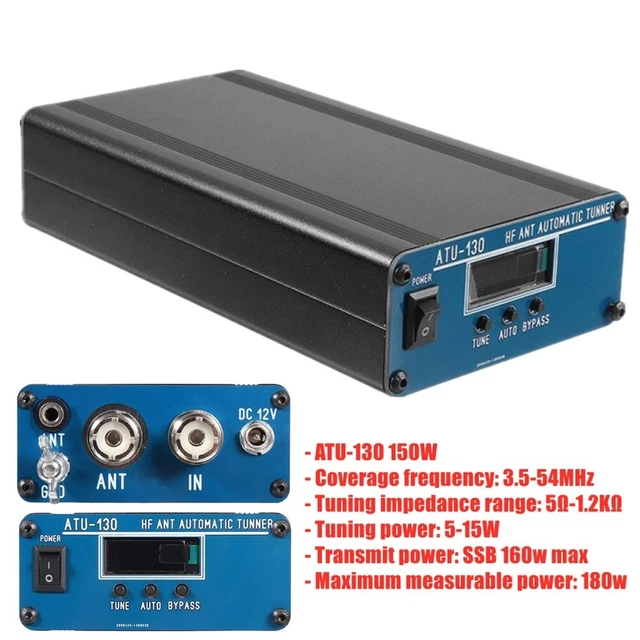 TUNER D'ANTENNE LARGE gamme de fréquences ATU 130 performances système ...