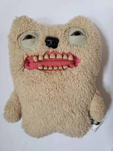 FUGGLER OLD TOOTH Cream Funny Ugly Monster Soft Toy Plush £14.99 ...