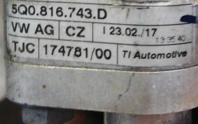 5Q0820741C TUBO CONDENSATORE EVAPORATORE A C per SKODA OCTAVIA (5E) 1.6 ...