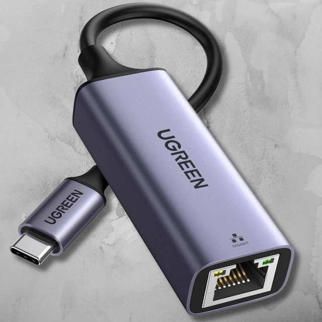 UGREEN USB C to Ethernet LAN Network Adapter Gigabit RJ45 to USB 3.0 ...