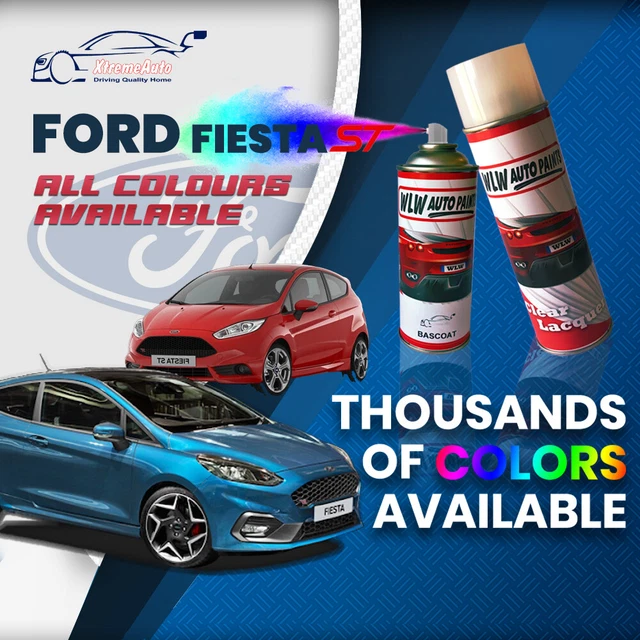 FORD FIESTA ST MK6 MK7 MK8 Premium Stone Chip AEROSOL Spray Paint , All ...
