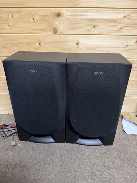 VINTAGE SONY SS-G1 Speaker System - 8 Ohm Impedance - Tested £31.90 ...
