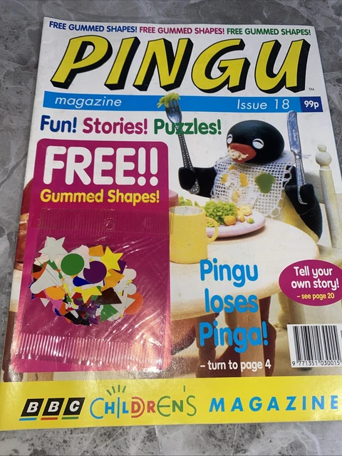 PINGU MAGAZINE ISSUE 18 BBC Children's Magazines - Vintage 90's £14.99 ...