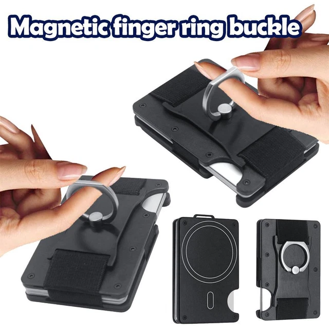 PORTA CARTA D'IDENTITÀ magnetica metallo V9A5 EUR 12,41 - PicClick IT