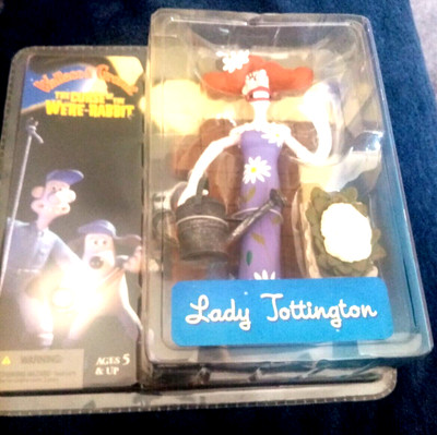 WALLACE & GROMIT The Curse Of Were Rabbit- Lady Tottington Figure ...